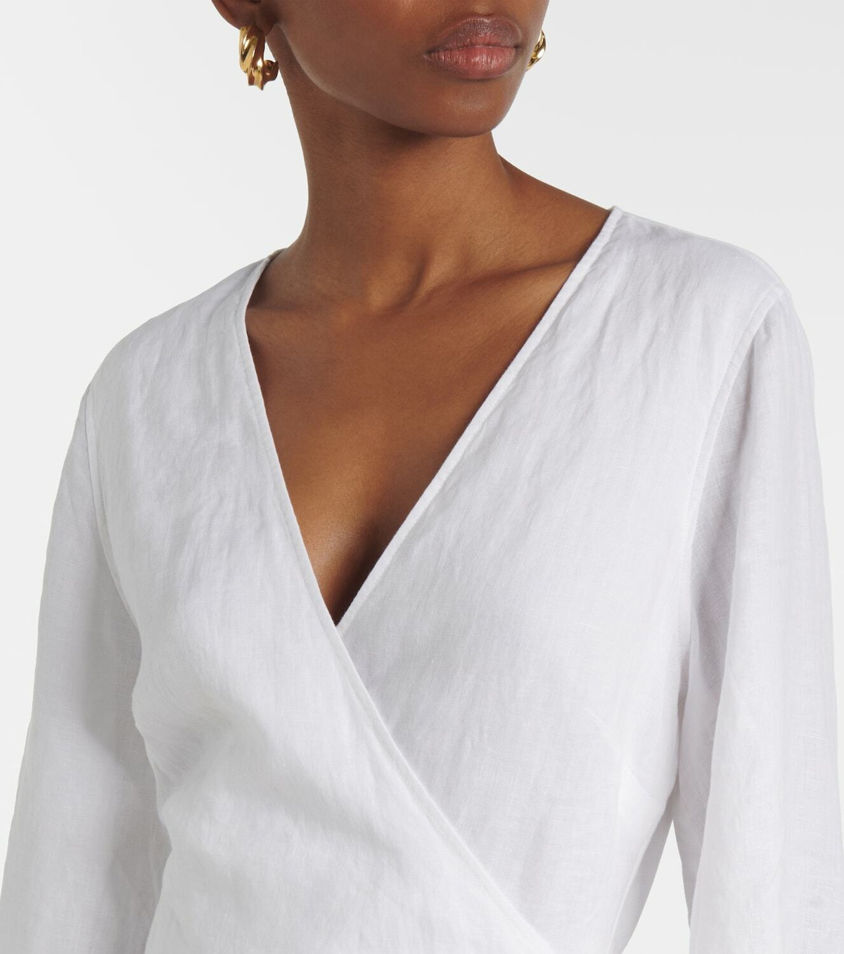 Heidi Klein Linen wrap dress Heidi Klein