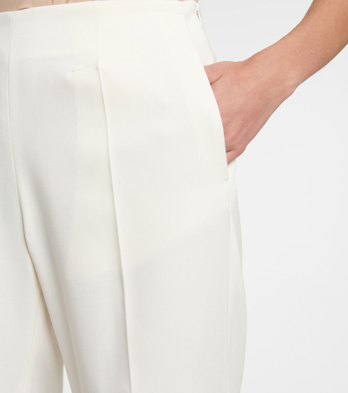 MM6 Maison Margiela - High-rise slim pants MM6 Maison Margiela