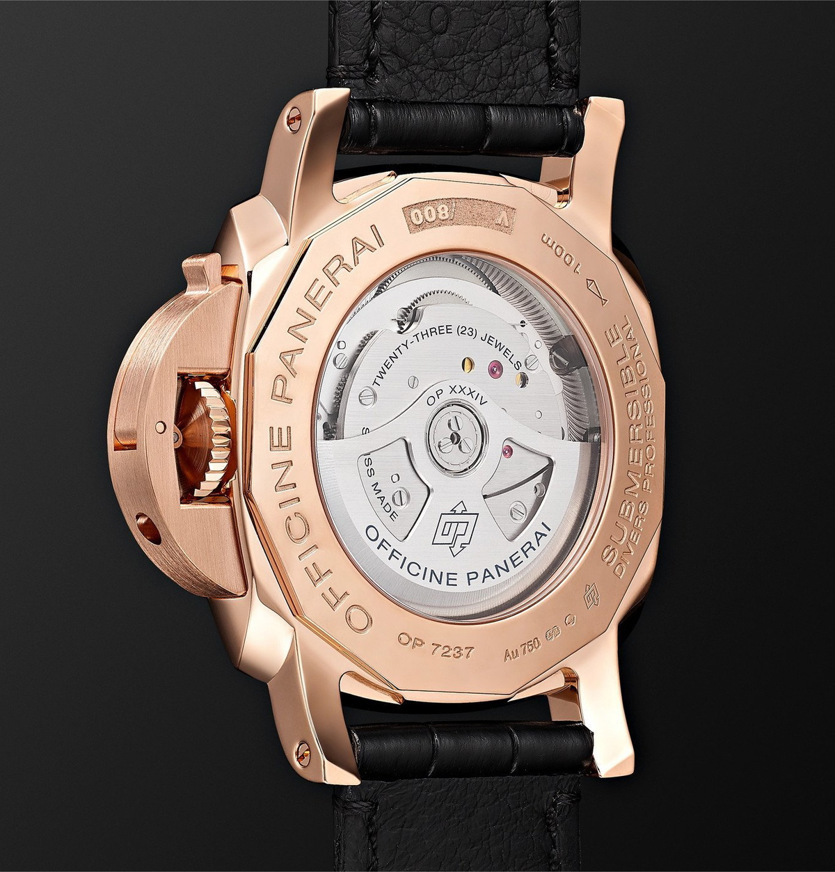 Panerai - Submersible Automatic 42mm Goldtech and Alligator Watch, Ref ...