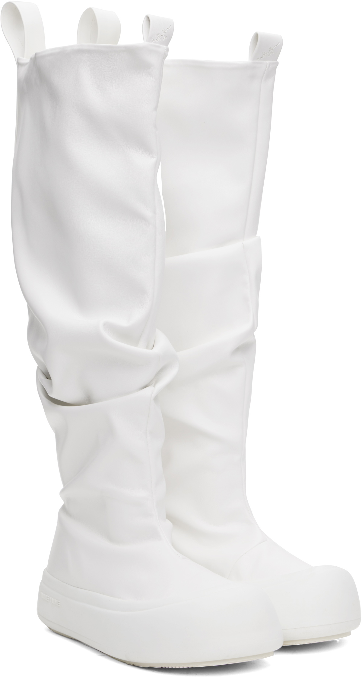 YUME YUME White Fisherman Tall Boots Yume Yume