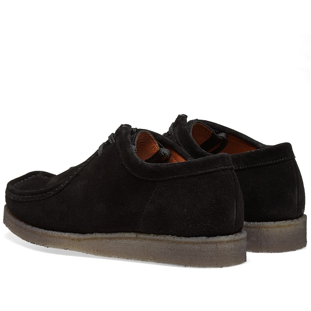 Padmore & Barnes Men's P204 The Original in Black Suede Padmore & Barnes