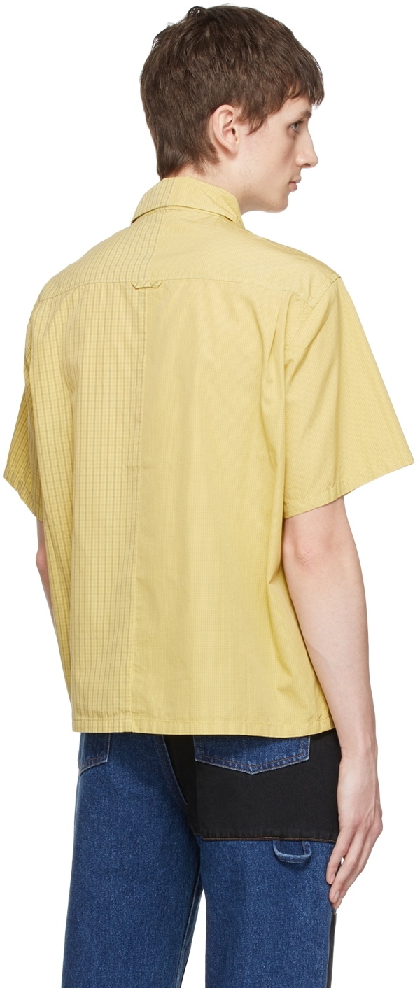 PALMER Yellow Cotton Shirt PALMER