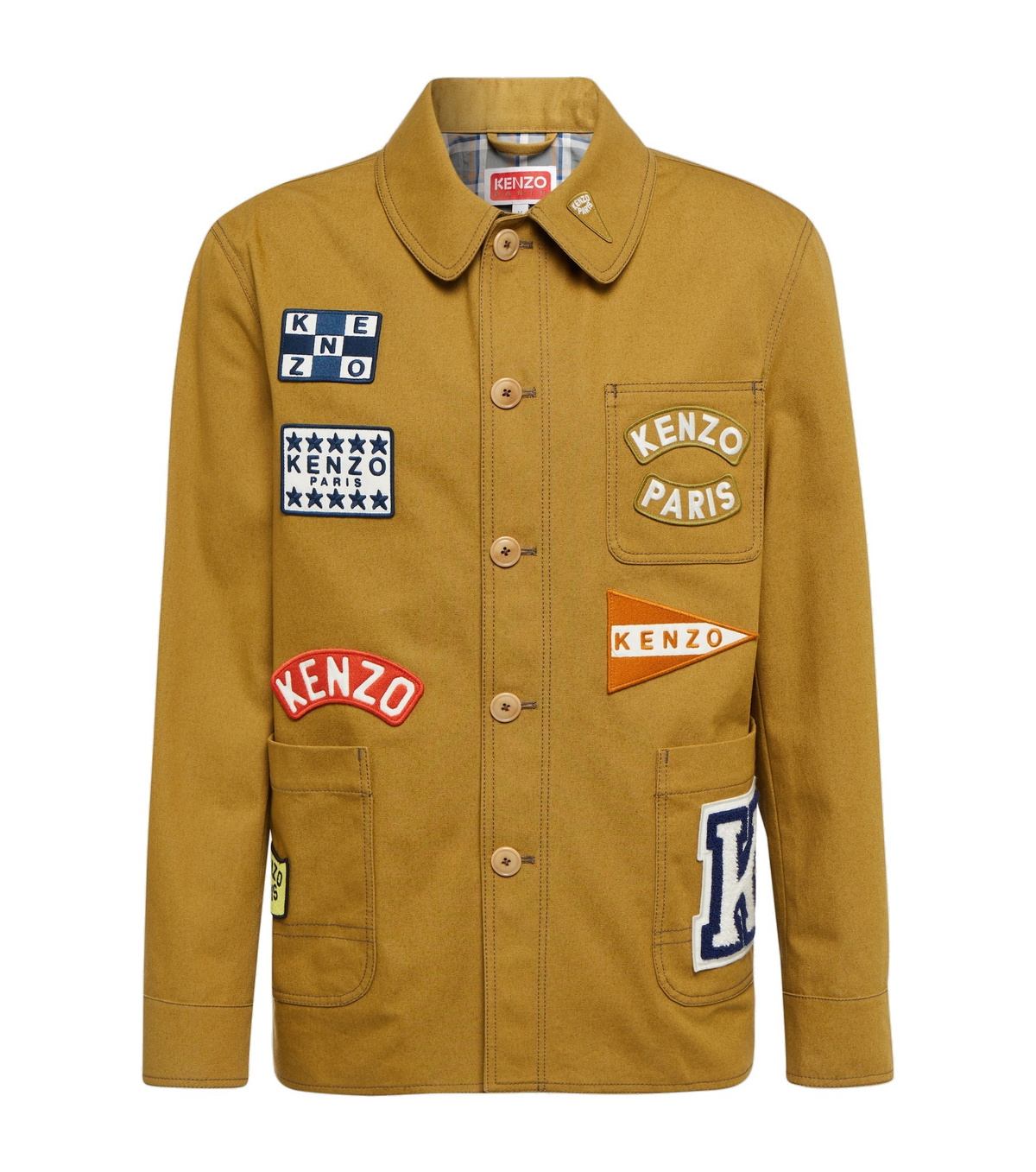 Kenzo - Embroidered cotton jacket Kenzo