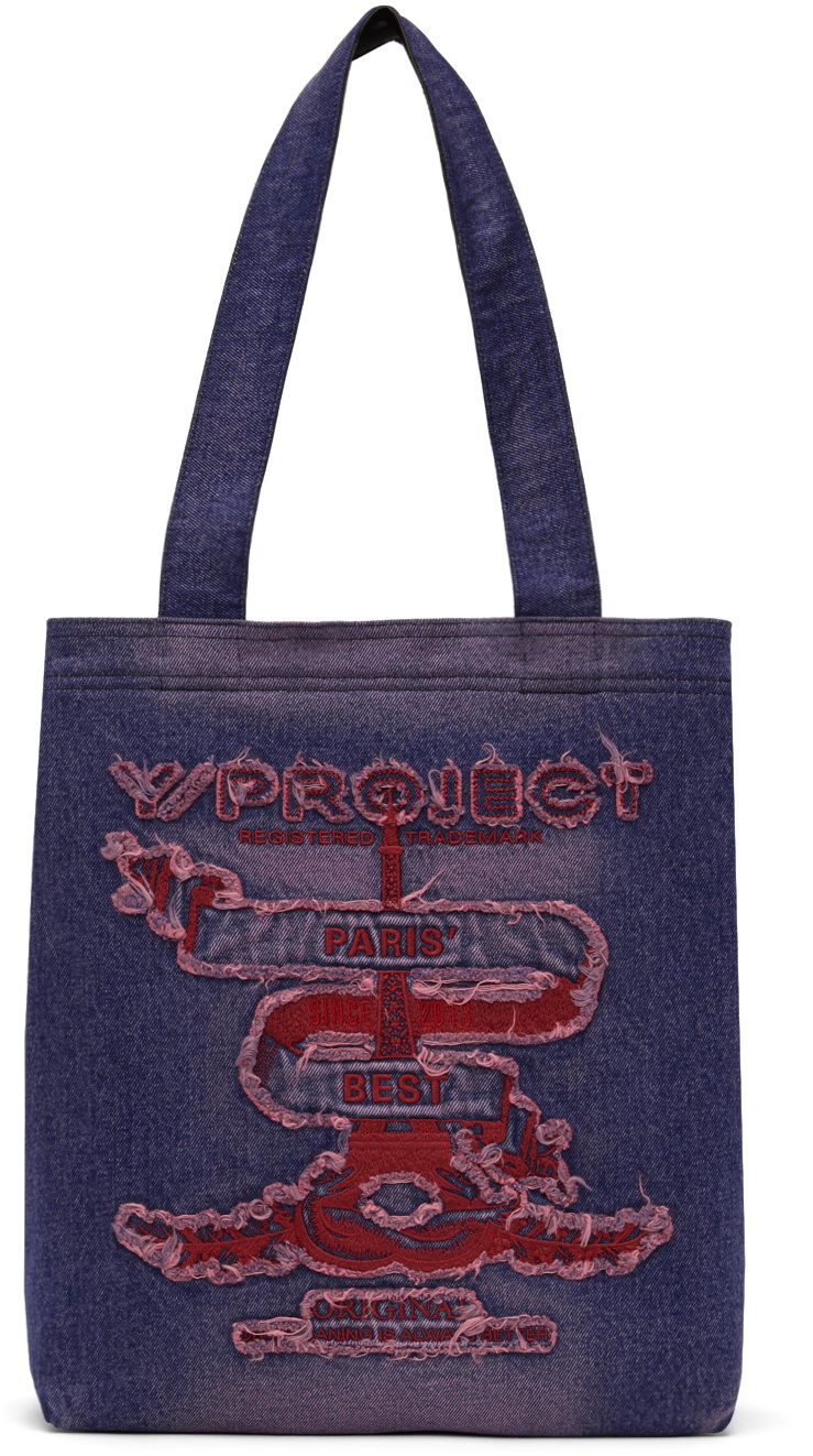 Y/Project Purple Paris' Best Denim Tote Y/Project