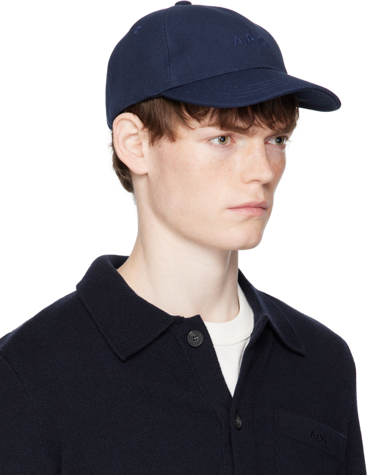 A.P.C. Navy Charlie Cap A.P.C.