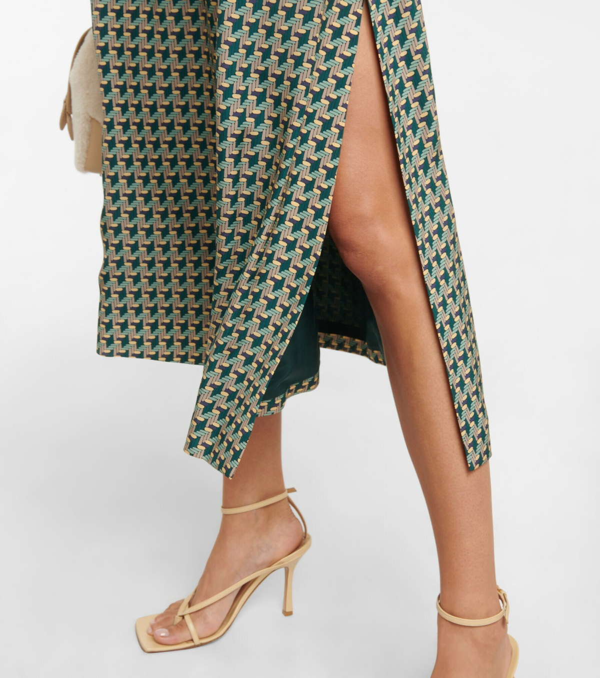 Loro Piana - Lina Harridge Pike silk maxi skirt Loro Piana