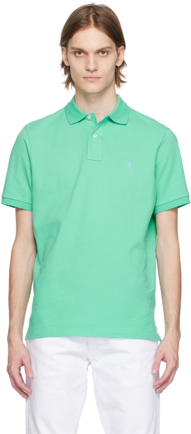 Polo Ralph Lauren Green Embroidered Polo Polo Ralph Lauren
