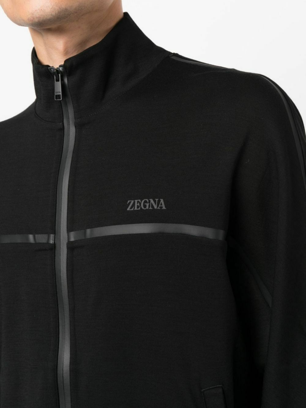 Zegna Techmerino™ Wool Zip-Up Jacket Zegna