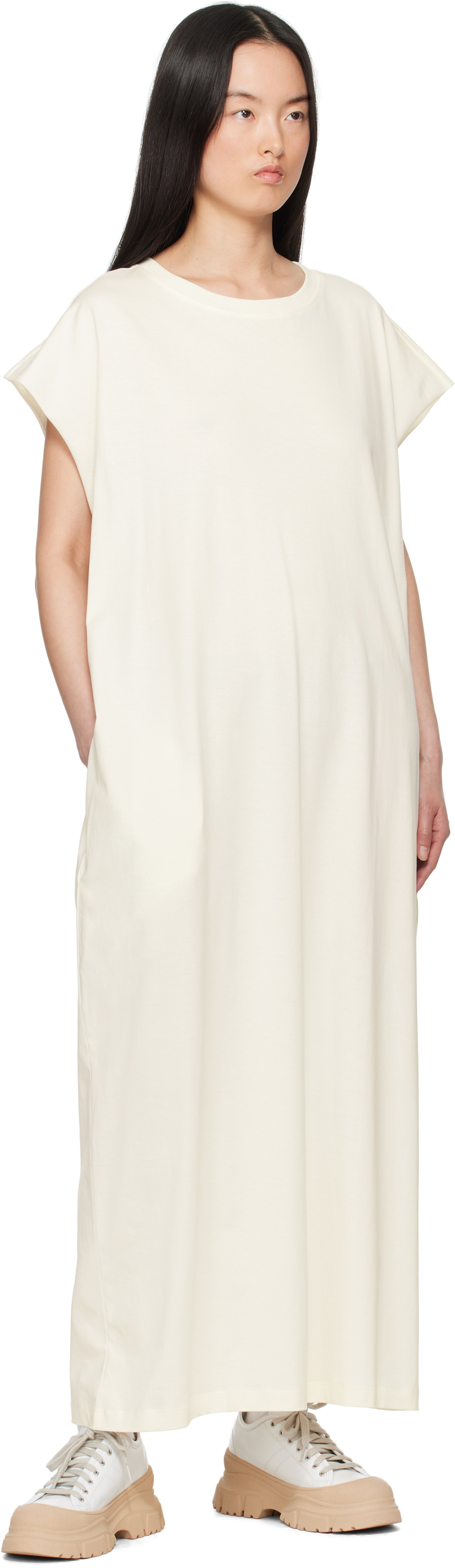 Sofie D'Hoore Off-White Thane Midi Dress Sofie D'Hoore