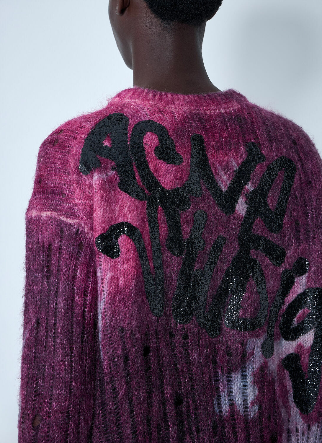 Acne Studios Printed Knit Sweater Acne Studios