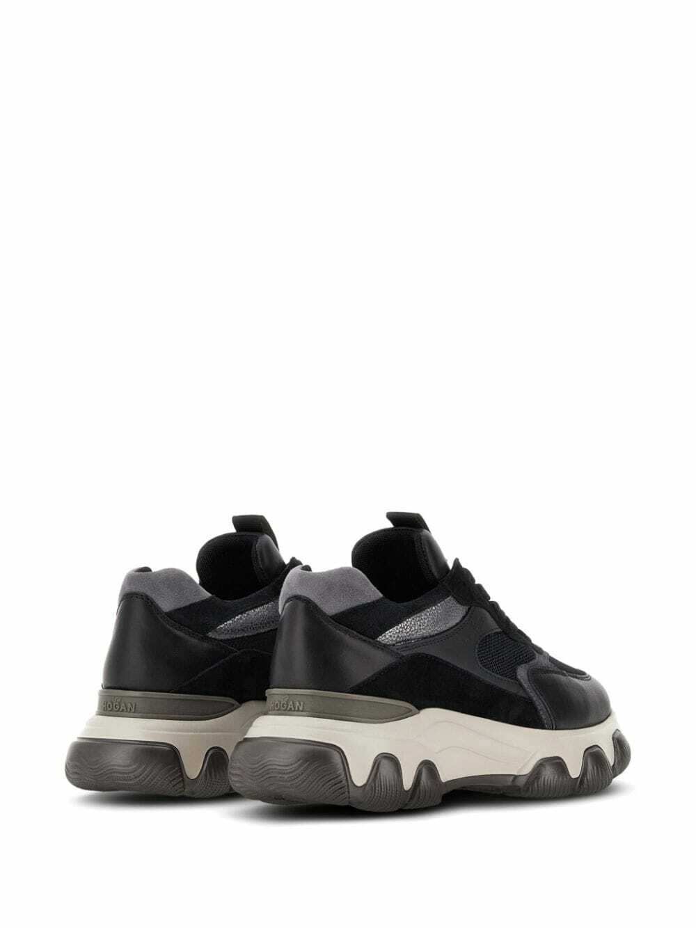 HOGAN - Hyperactive Leather Sneakers Hogan