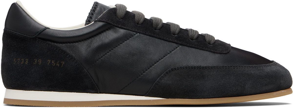 Common Projects Black Minimal Runner Sneakers Common Projects