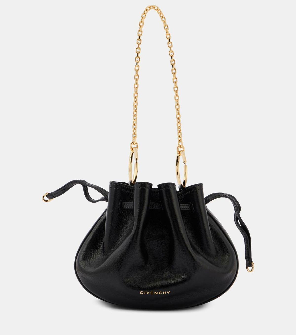Givenchy Pumpkin Mini leather bucket bag Givenchy