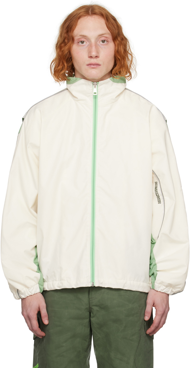 Robyn Lynch Off-White Paneled Jacket Robyn Lynch