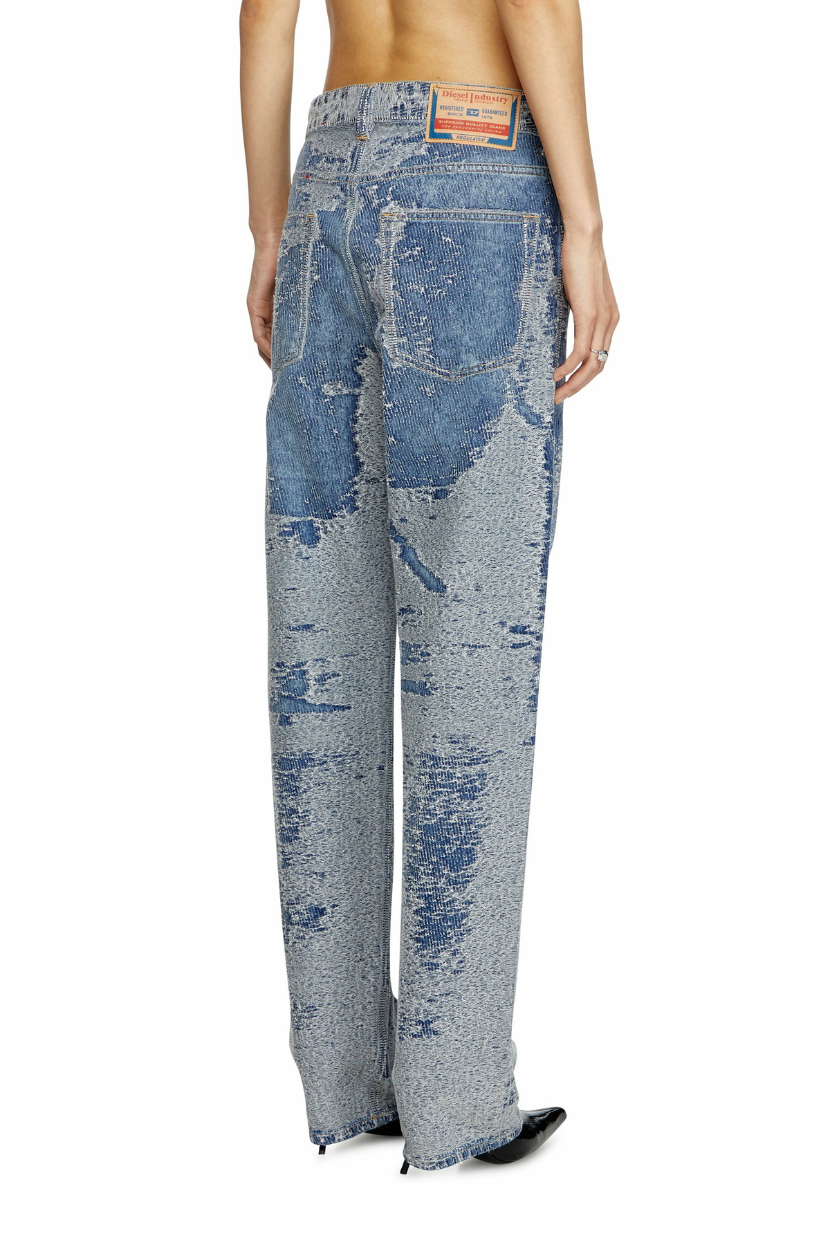 Diesel Regular Jeans - 1988 D-Ark - Jeans Womens in Blue Diesel