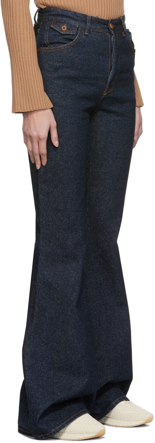 Chloé Blue Flare Jeans Chloe