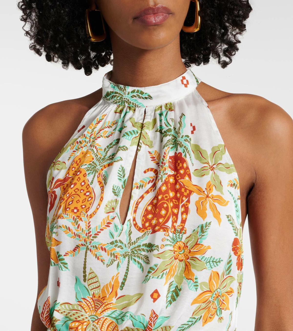 Poupette St Barth Cassandra floral minidress Poupette St Barth