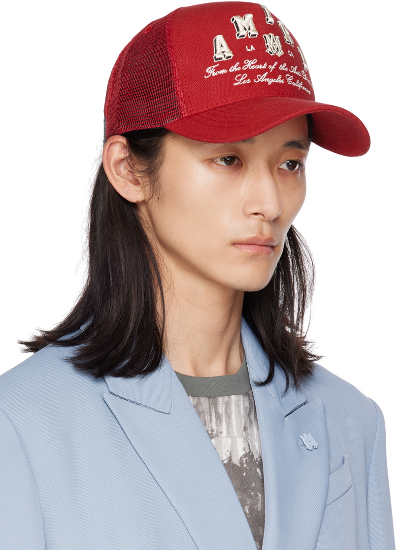 AMIRI Red Varsity Cap Amiri