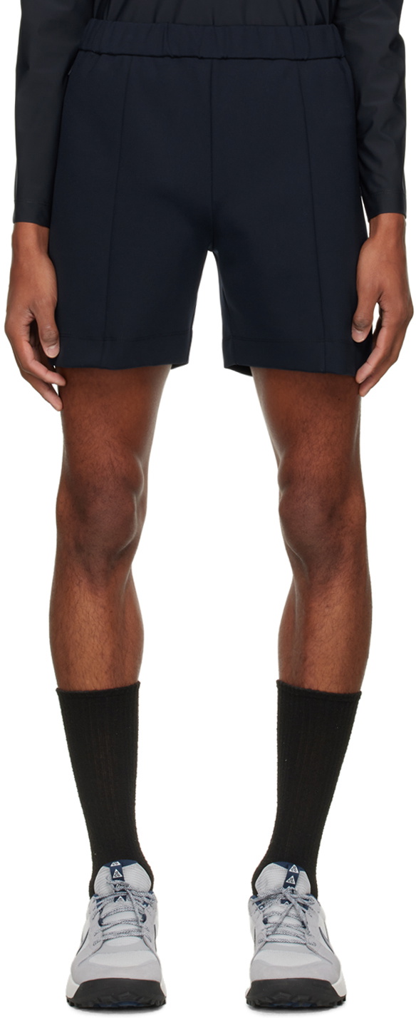 JACQUES Navy Tennis Shorts Jacques Marie Mage