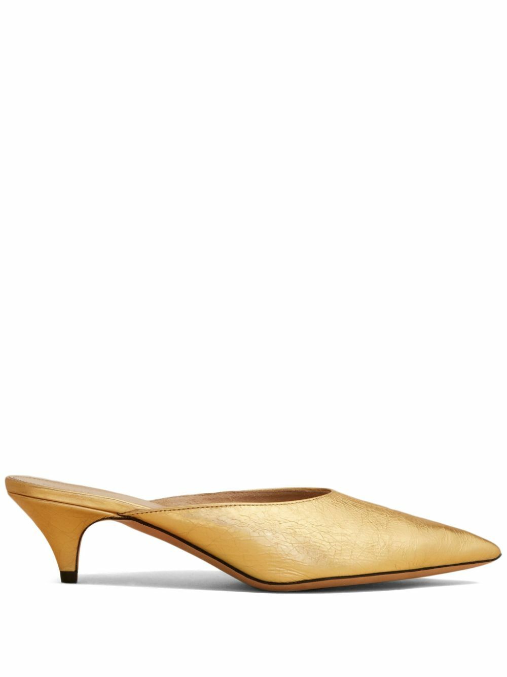 KHAITE The River 25mm Leather Mules Khaite