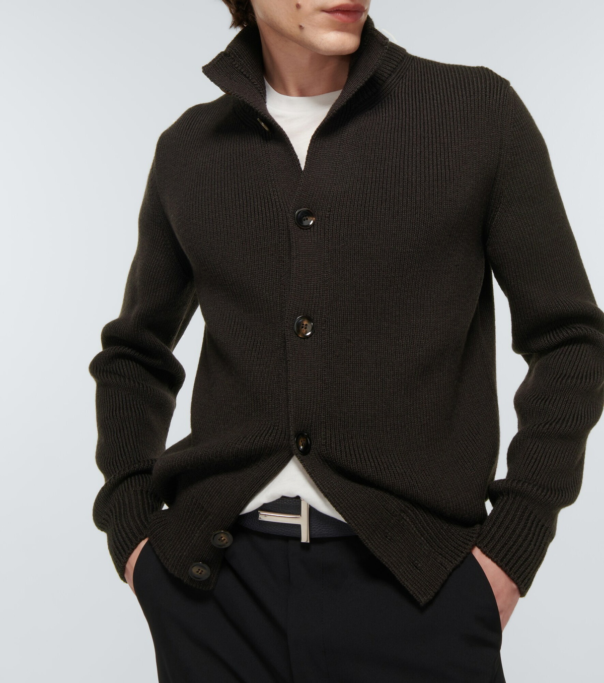 Tom Ford - Wool and silk cardigan TOM FORD