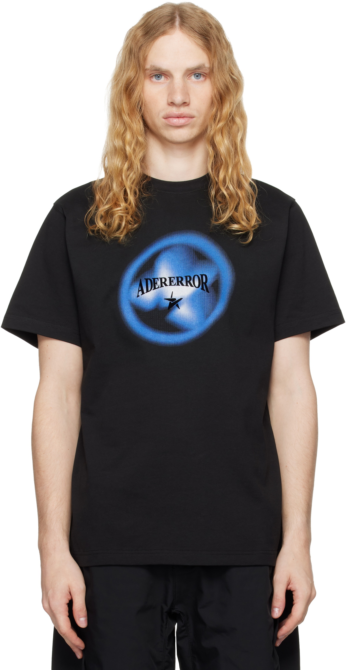ADER error Black Product. 49 T-shirt ADER error