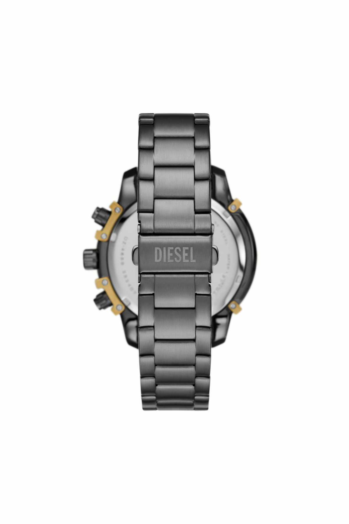 Diesel Griffed Two-Tone Stainless Steel Watch - Timeframes Mens in Grey ...