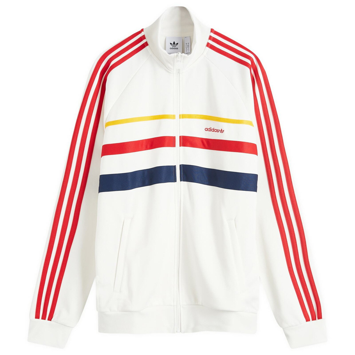 Adidas Men's The First Track Top in Cloud White adidas