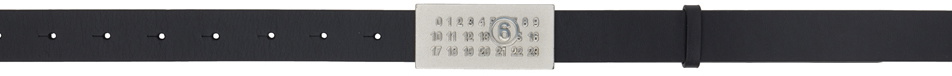 MM6 Maison Margiela Black Numeric Belt MM6 Maison Margiela
