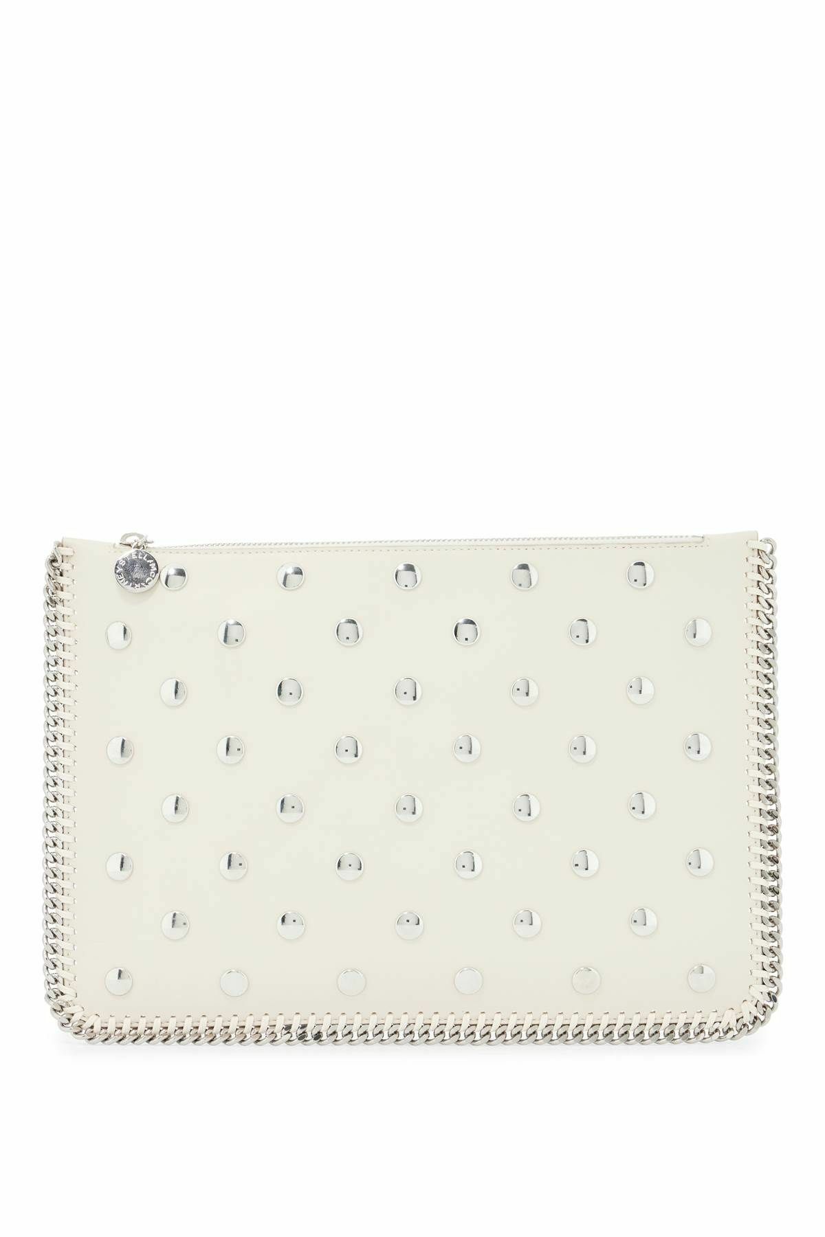 STELLA McCARTNEY falabella studded pouch with Neutro Stella McCartney