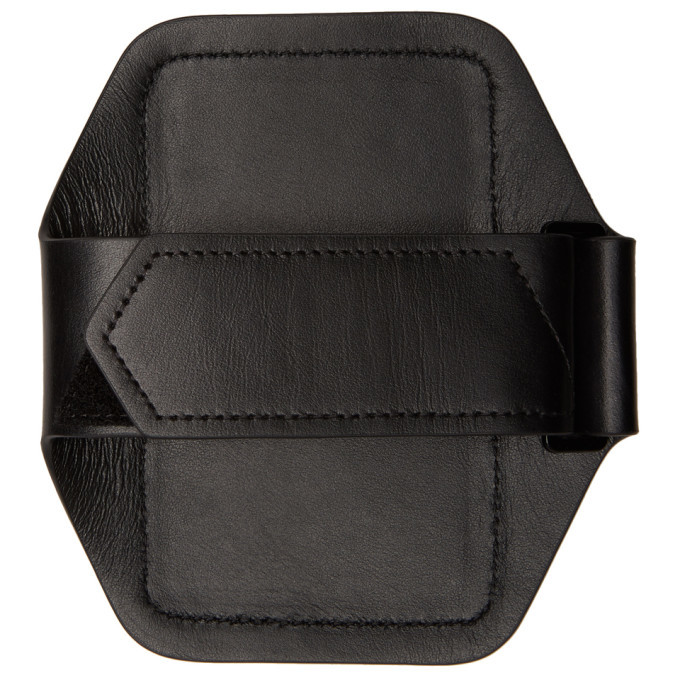Juun.J Black Arm Patch Wallet Juun.J