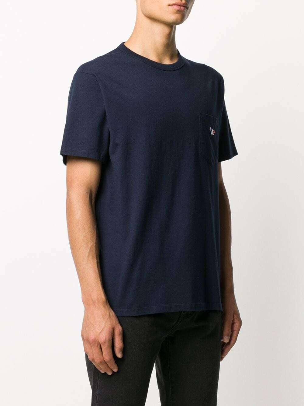 MAISON KITSUNE' - Tricolor Fox Logo Cotton T-shirt Maison Kitsune
