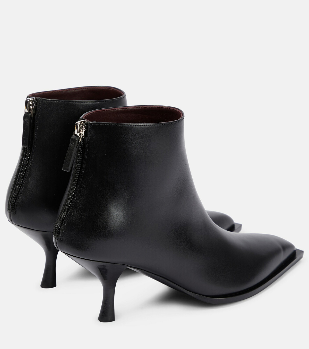 The Row - Coco leather ankle boots The Row