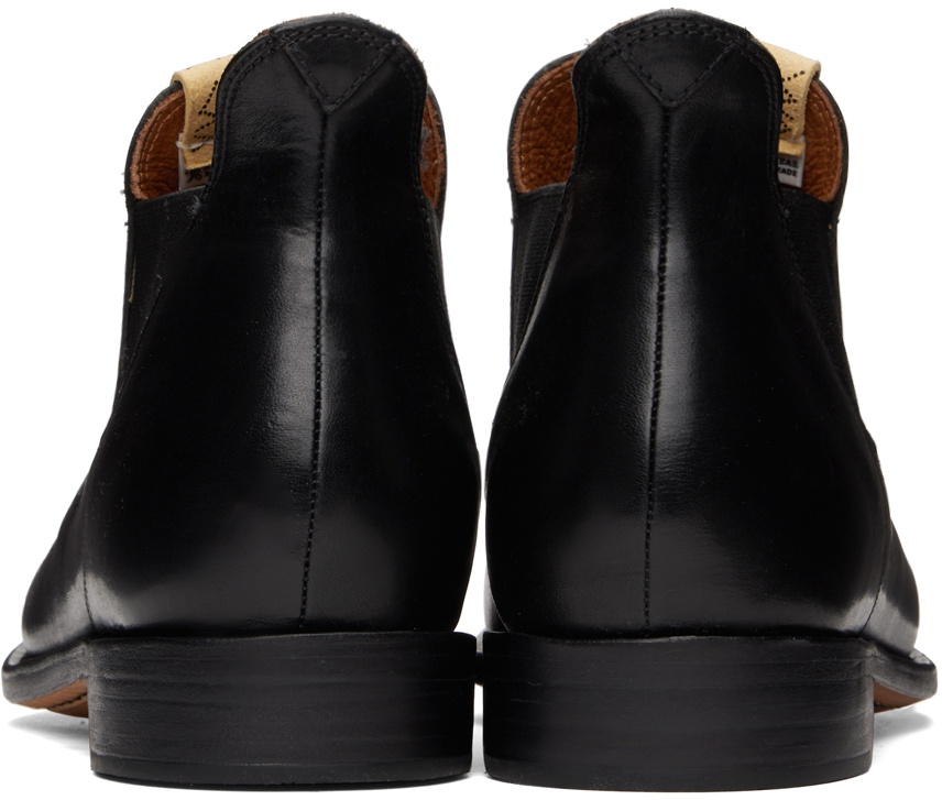 visvim Black Gornegrat Mid-Folk Chelsea Boots Visvim