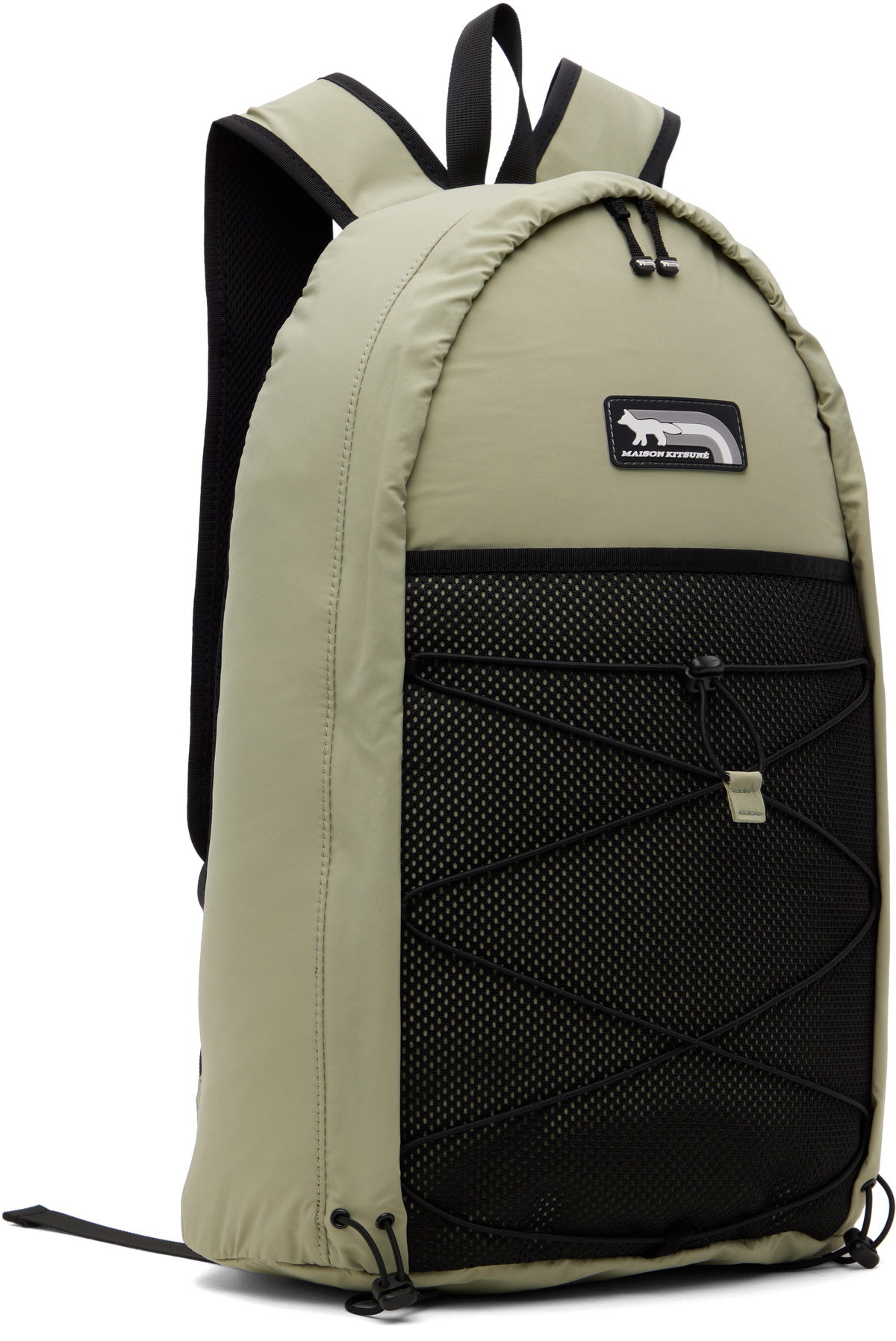 Maison Kitsuné Green Flash Fox Backpack Maison Kitsune