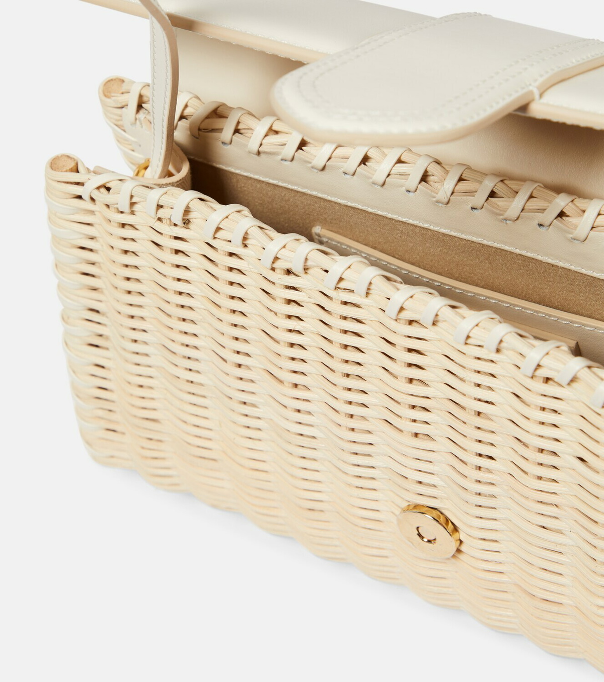 Jacquemus - Le Bambino Long wicker shoulder bag Jacquemus