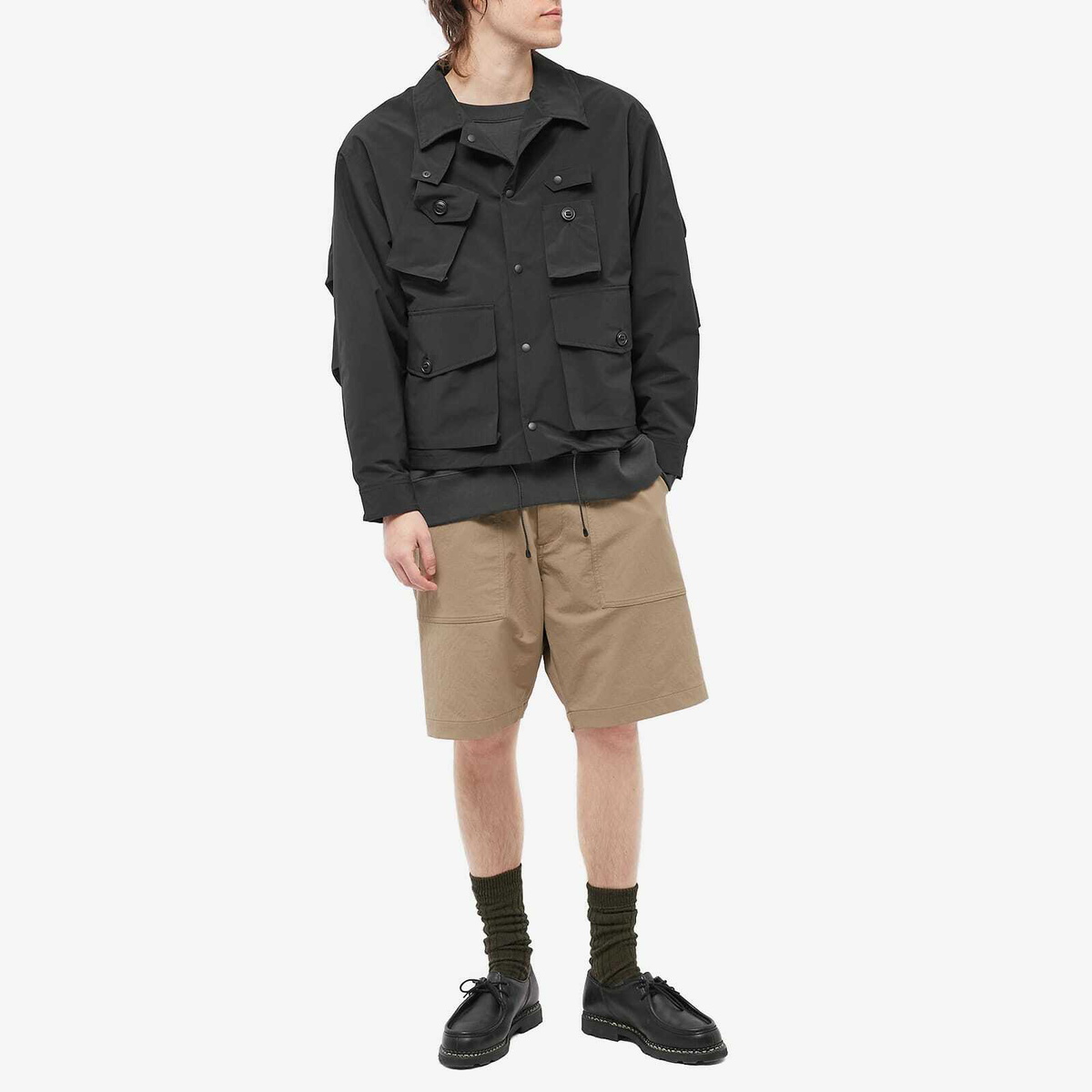 Uniform Bridge Men's AE Canadian Fatigue Jacket in Black Uniform Bridge