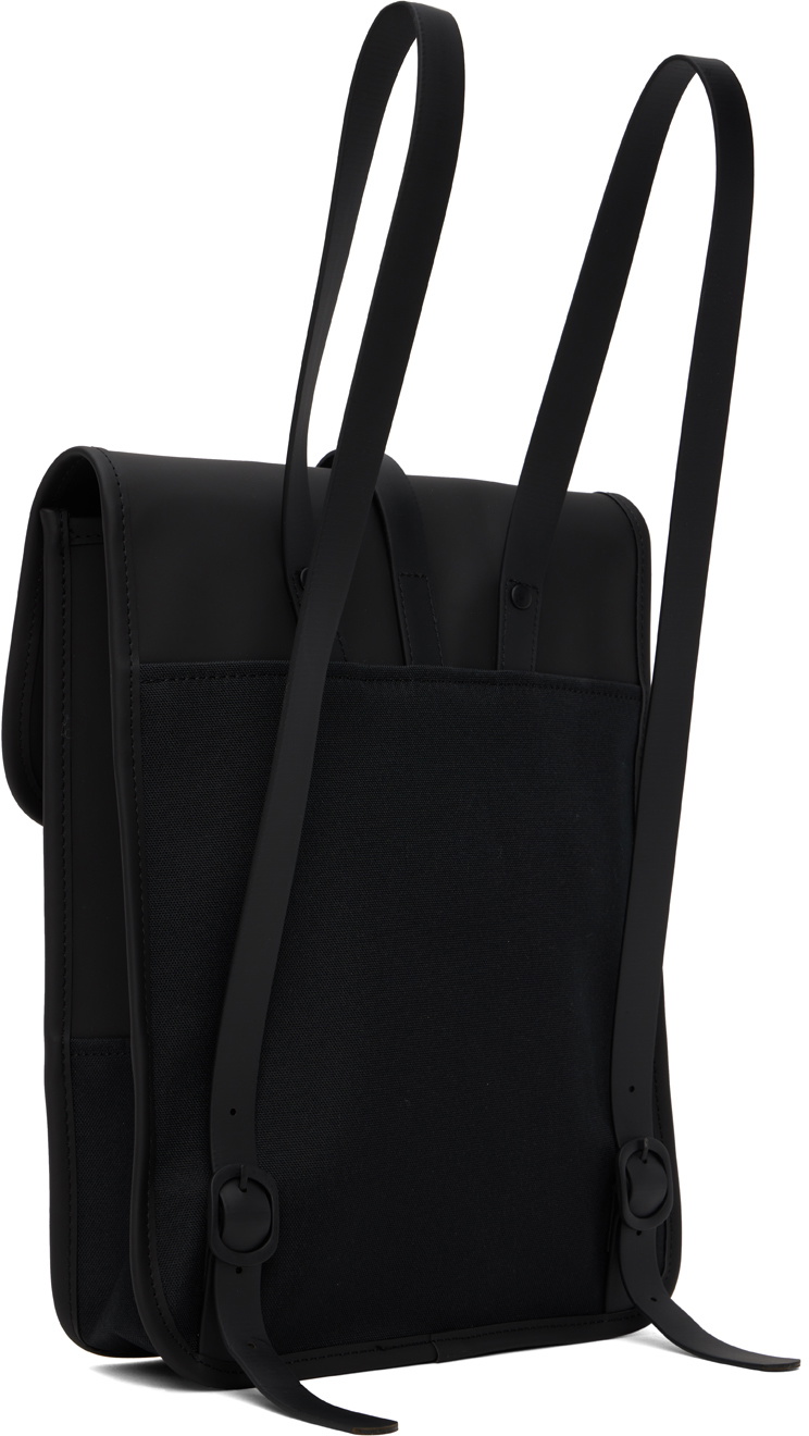 RAINS Black Micro Backpack Rains