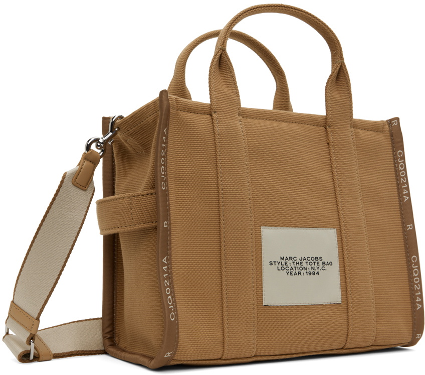 Marc Jacobs Tan 'The Jacquard Medium' Tote Marc Jacobs