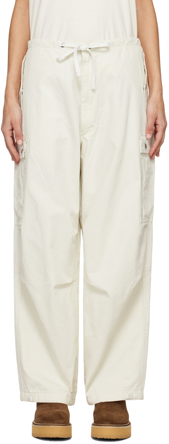Rhude Off-White Parachute Trousers Rhude