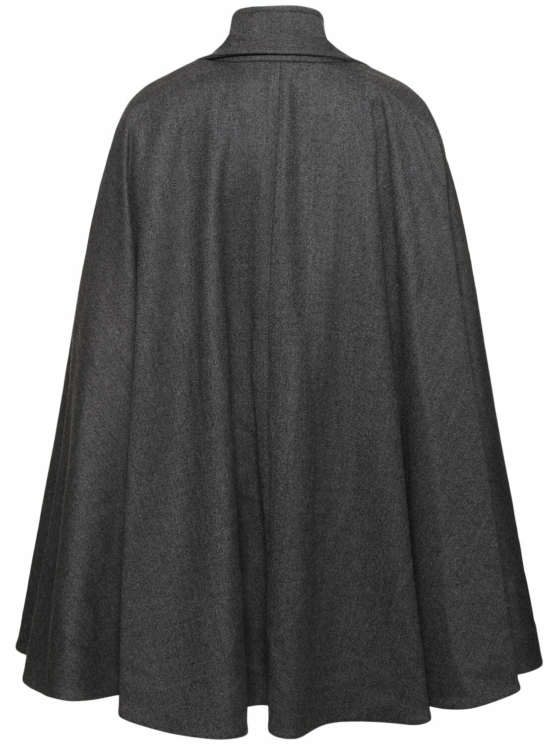 CHLOÉ Wool & Cashmere Cape Coat Chloe