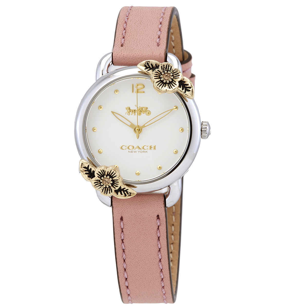 Coach Delancey Tea Rose Quartz Ladies Watch 14503239 Coach