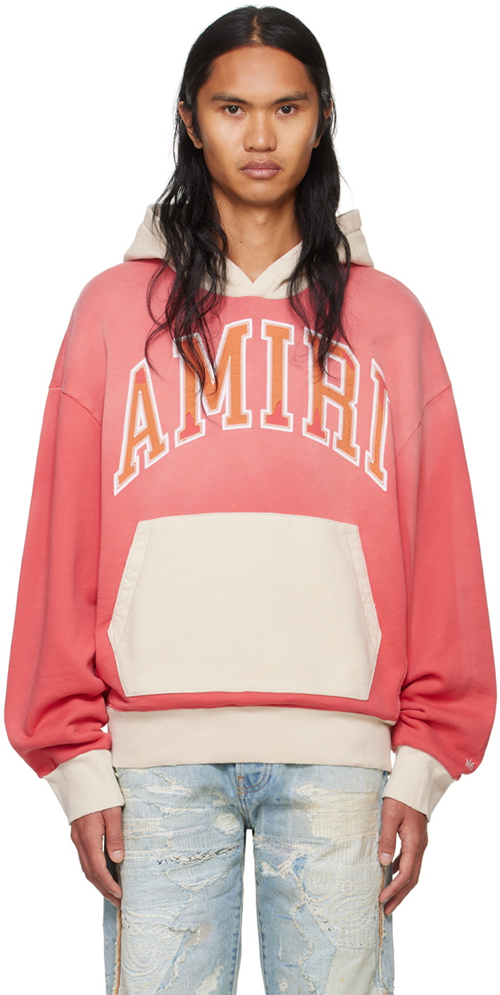 AMIRI Red 'Amiri' Vintage Oversized Hoodie Amiri