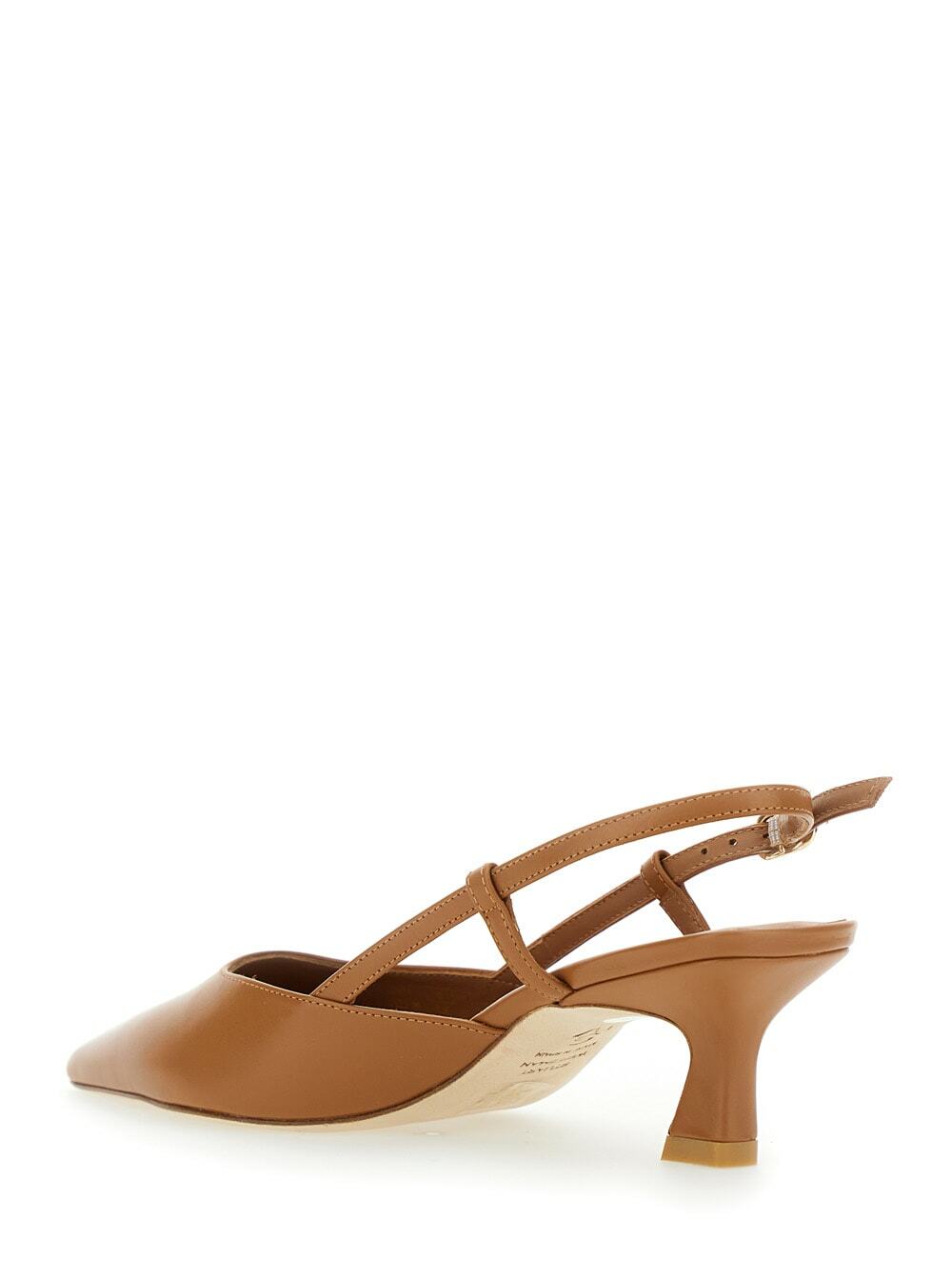 Stuart Weitzman winnie Brown Slingback Pumps Wirh Medium Heel In ...