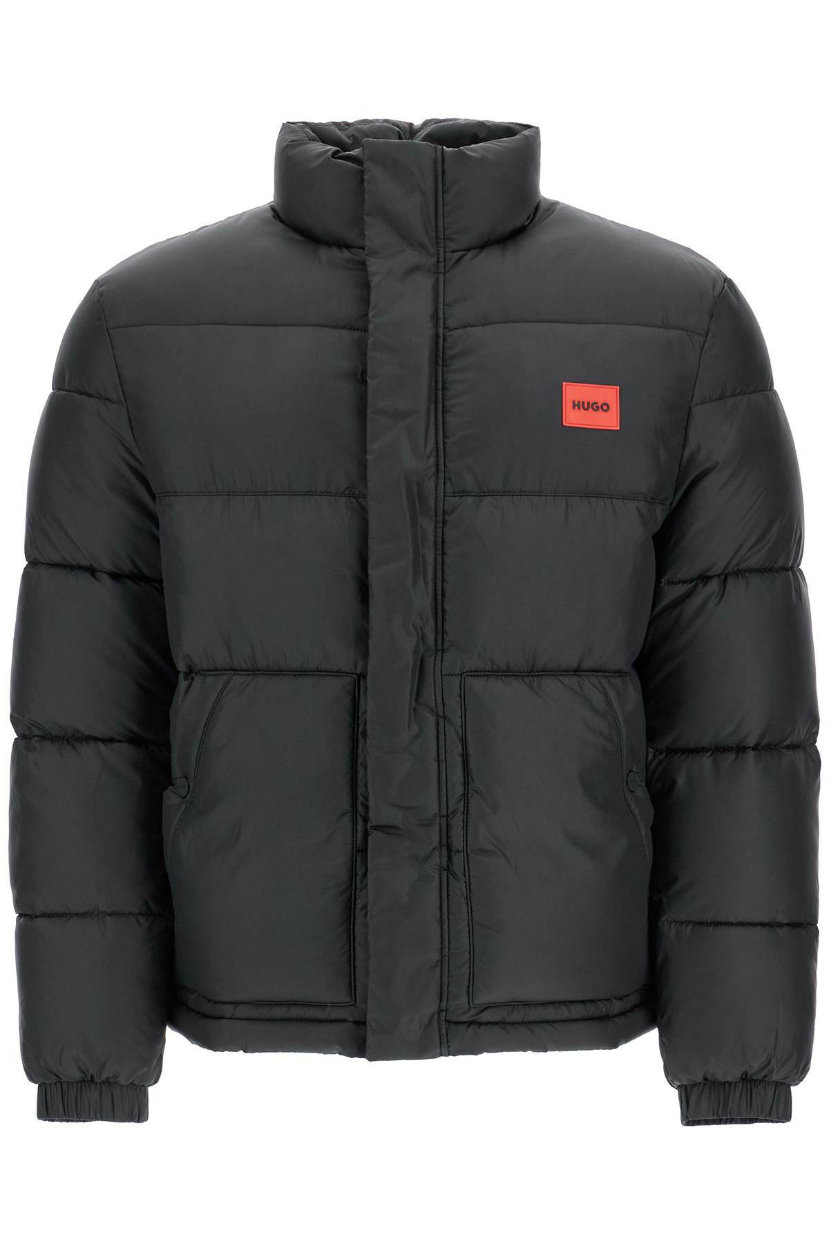 HUGO regular fit black puffer jacket Black Hugo Boss