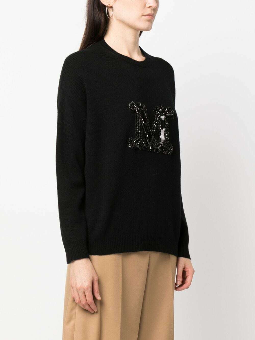 MAX MARA - Logo Wool Sweater Max Mara