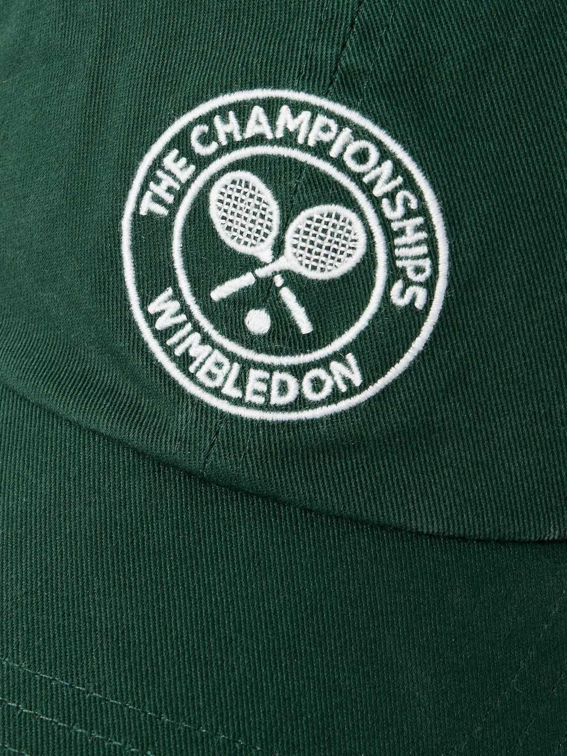 Polo Ralph Lauren - Wimbledon Logo-Embroidered Cotton-Twill Baseball ...