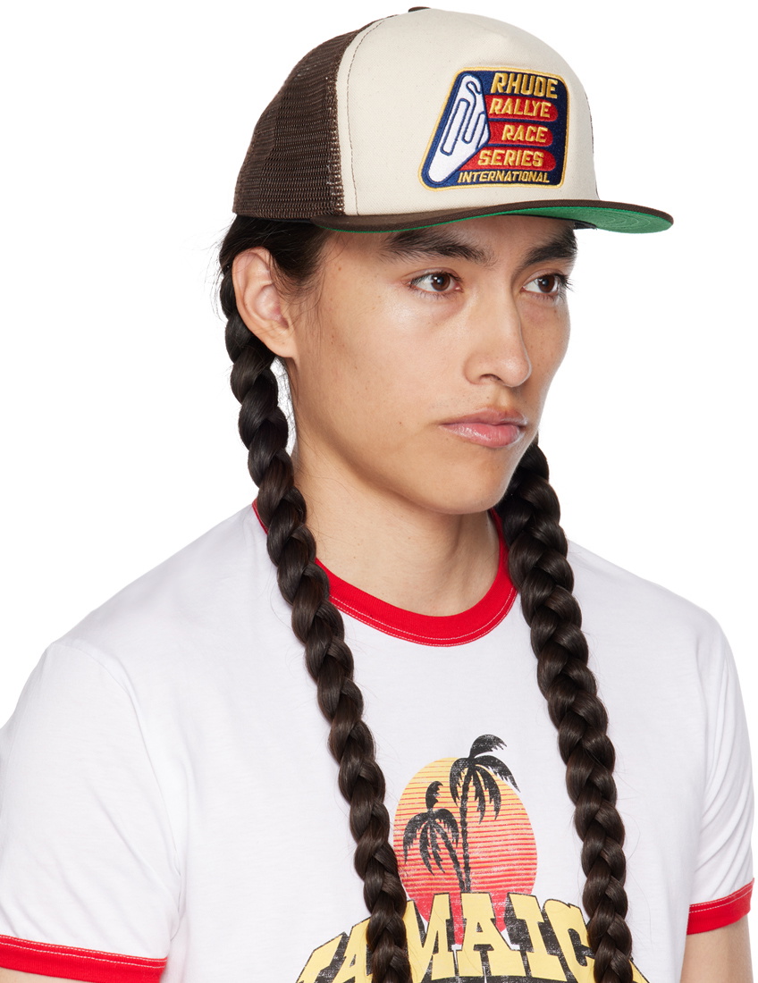 Rhude Brown 'Race Series' Cap Rhude