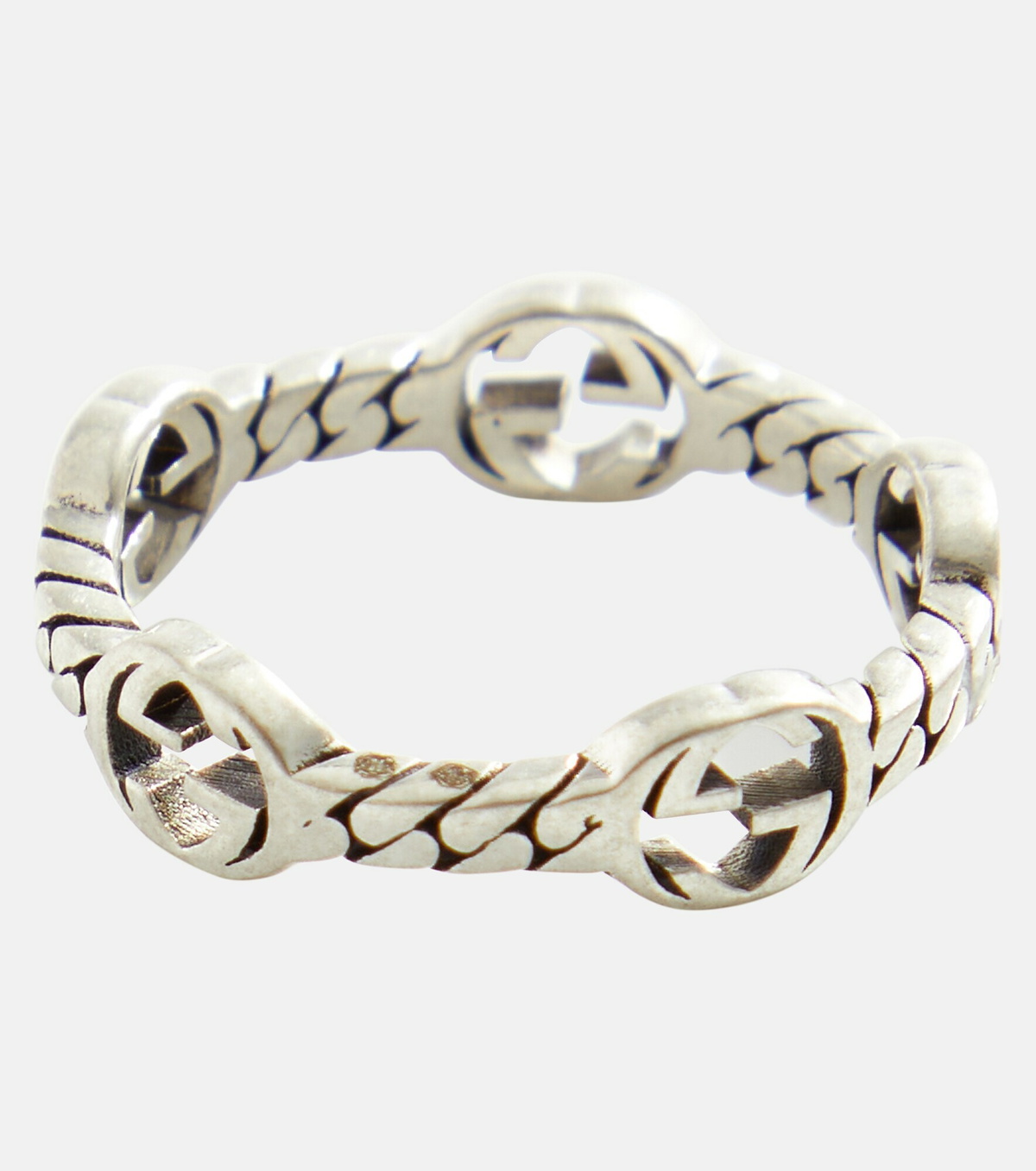 Gucci - GG sterling silver ring Gucci
