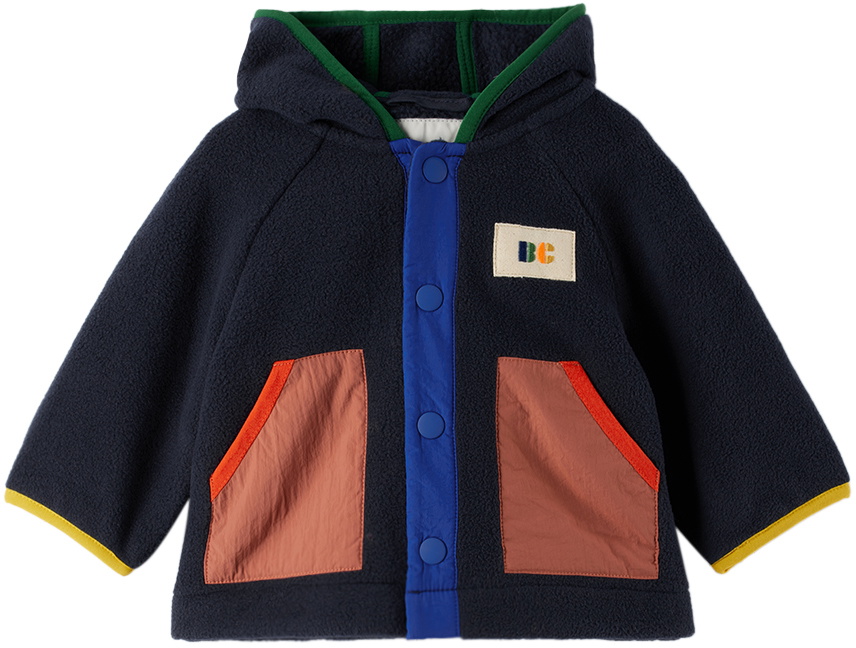 Bobo Choses Baby Navy Colorblock Jacket Bobo Choses